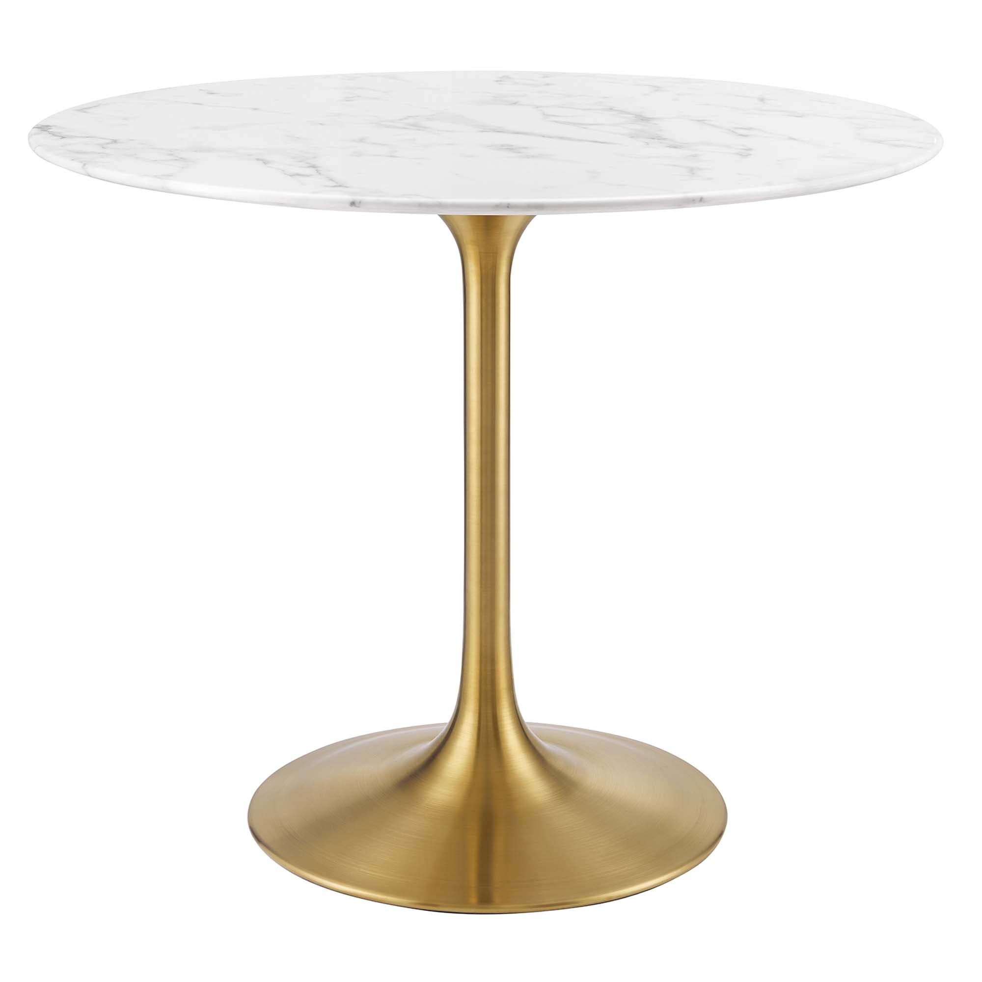Luna 36" Round Replica Marble Dining Table – Spacejoy