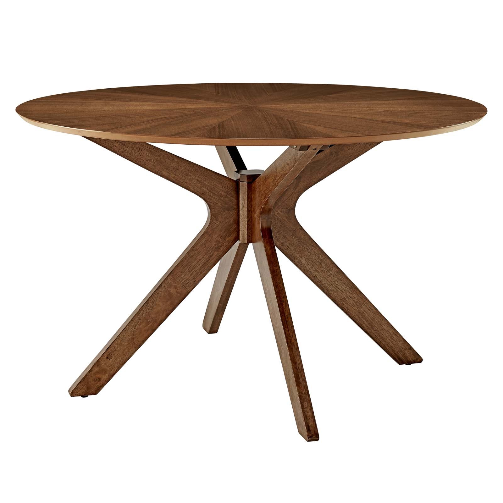 Concord 47" Round Wood Dining Table – Spacejoy