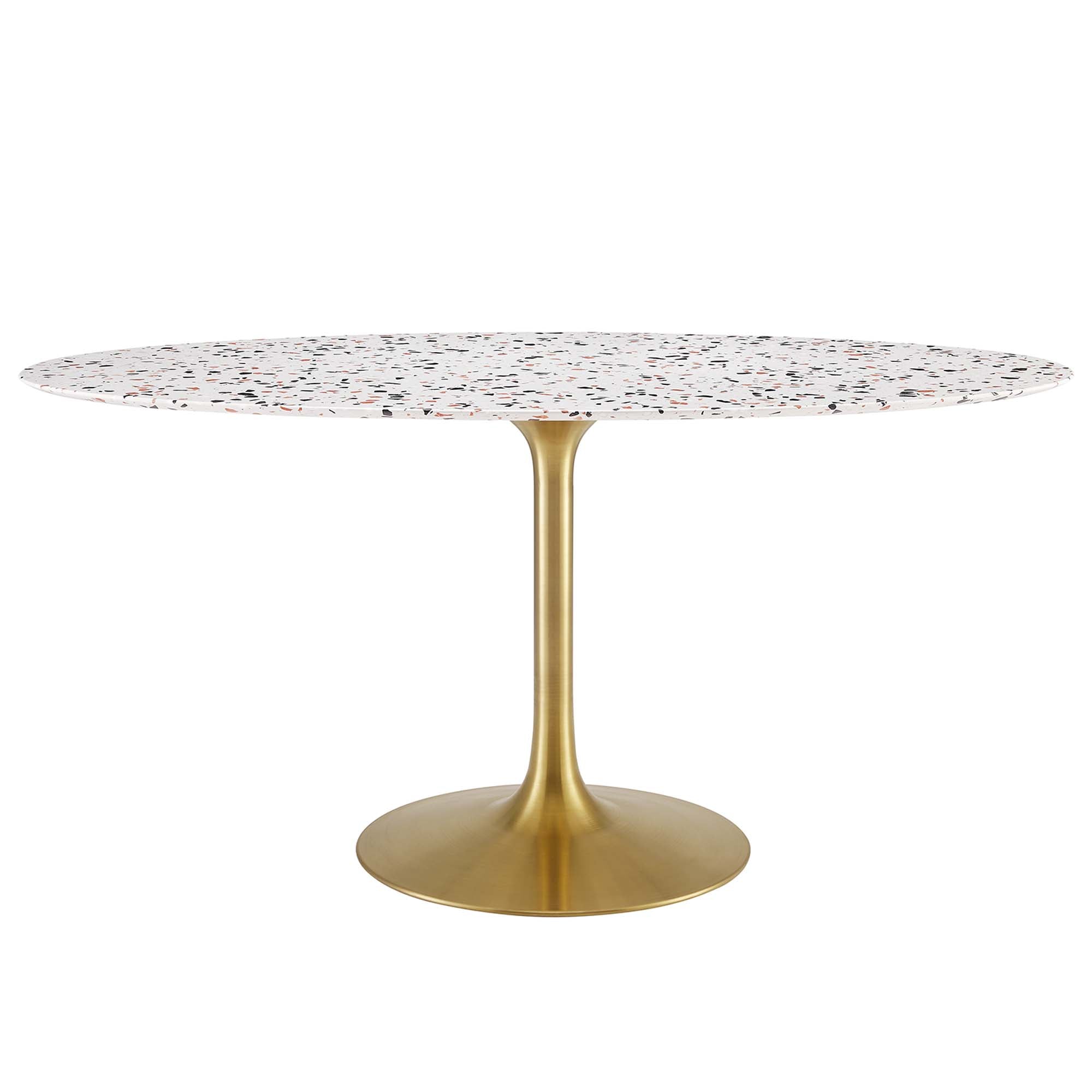 Lorenzo 60" Oval Terrazzo Dining Table – Spacejoy