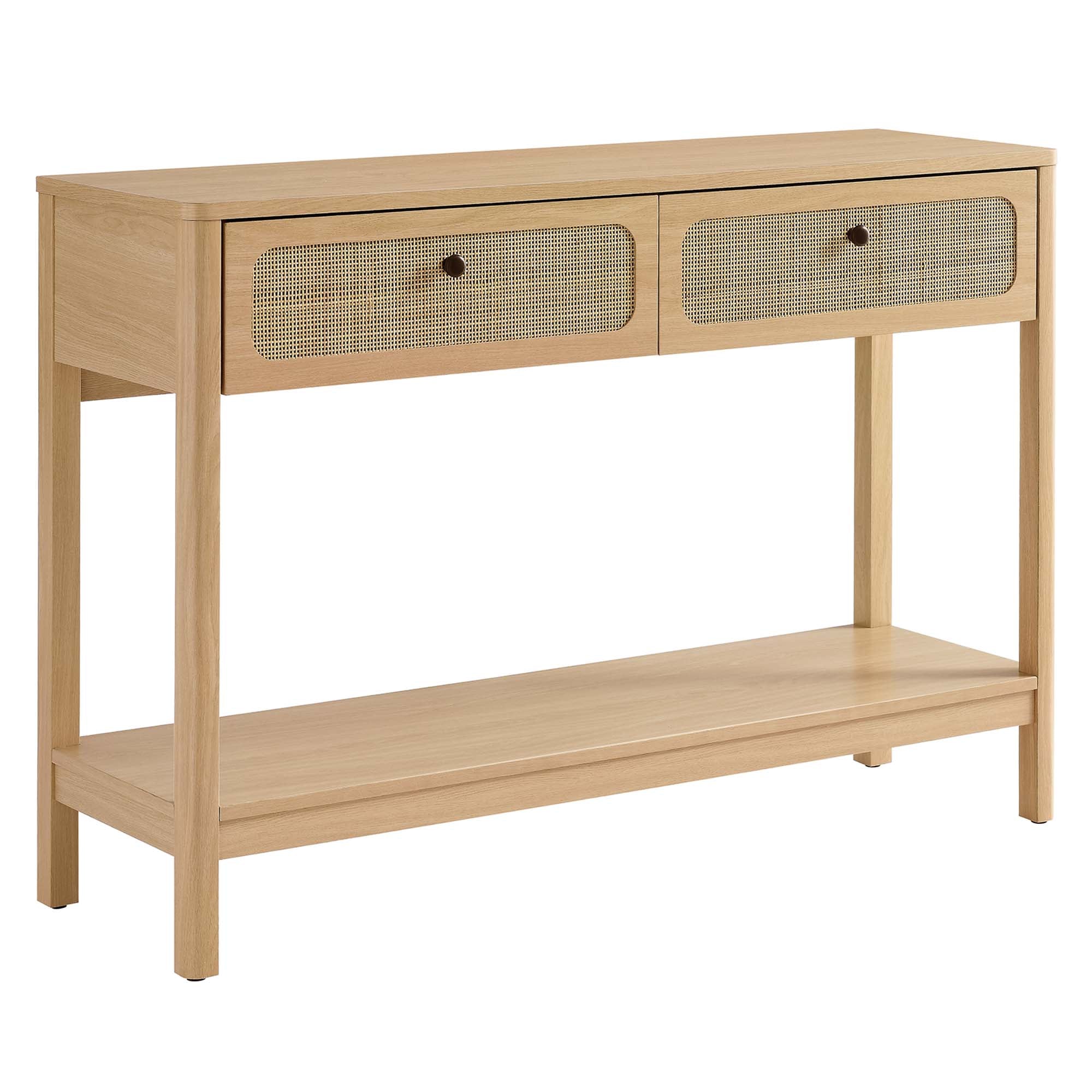 Chantilly Walnut Entrance Console Table – Spacejoy