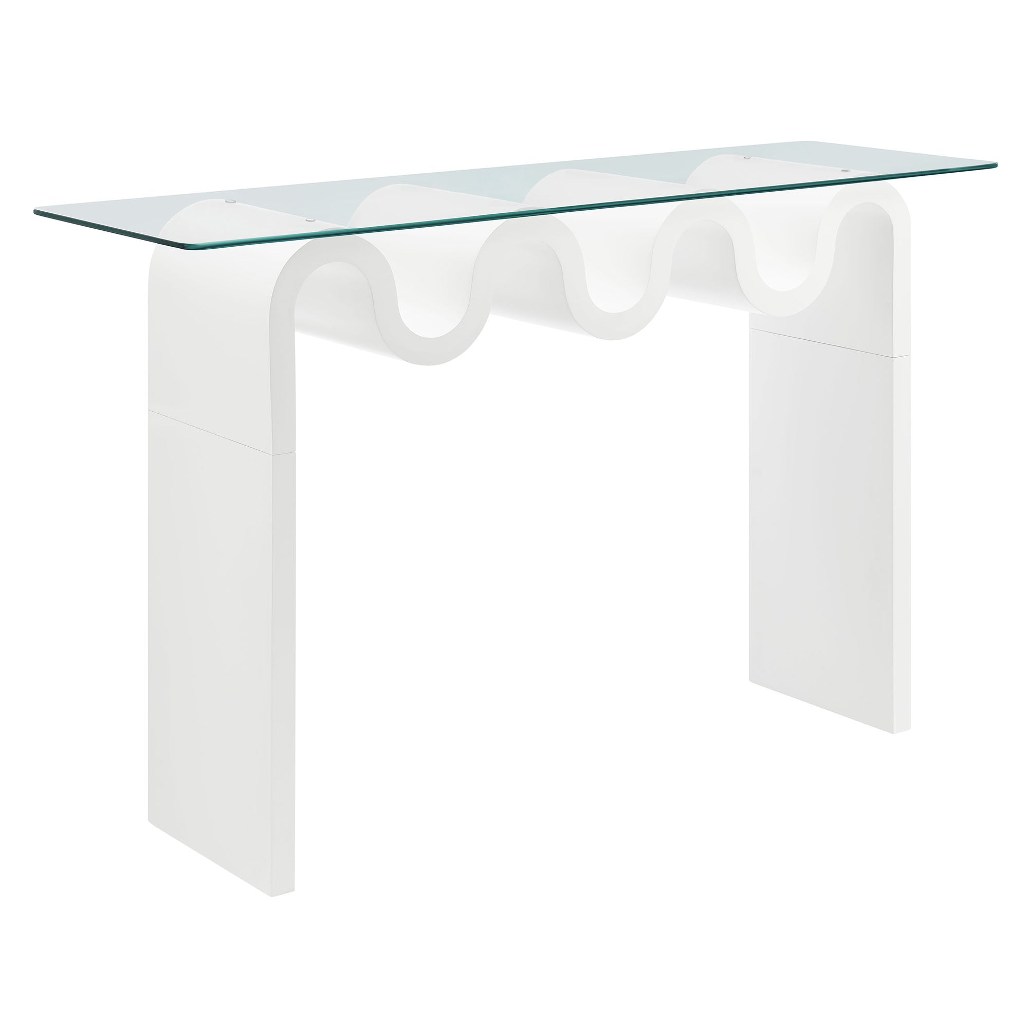 Odyssey Glass Top 50" Console Table – Spacejoy