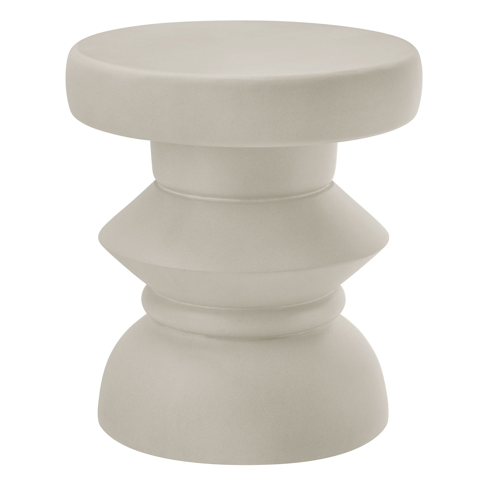 Terraza Indoor - Outdoor Patio Concrete Side Table – Spacejoy