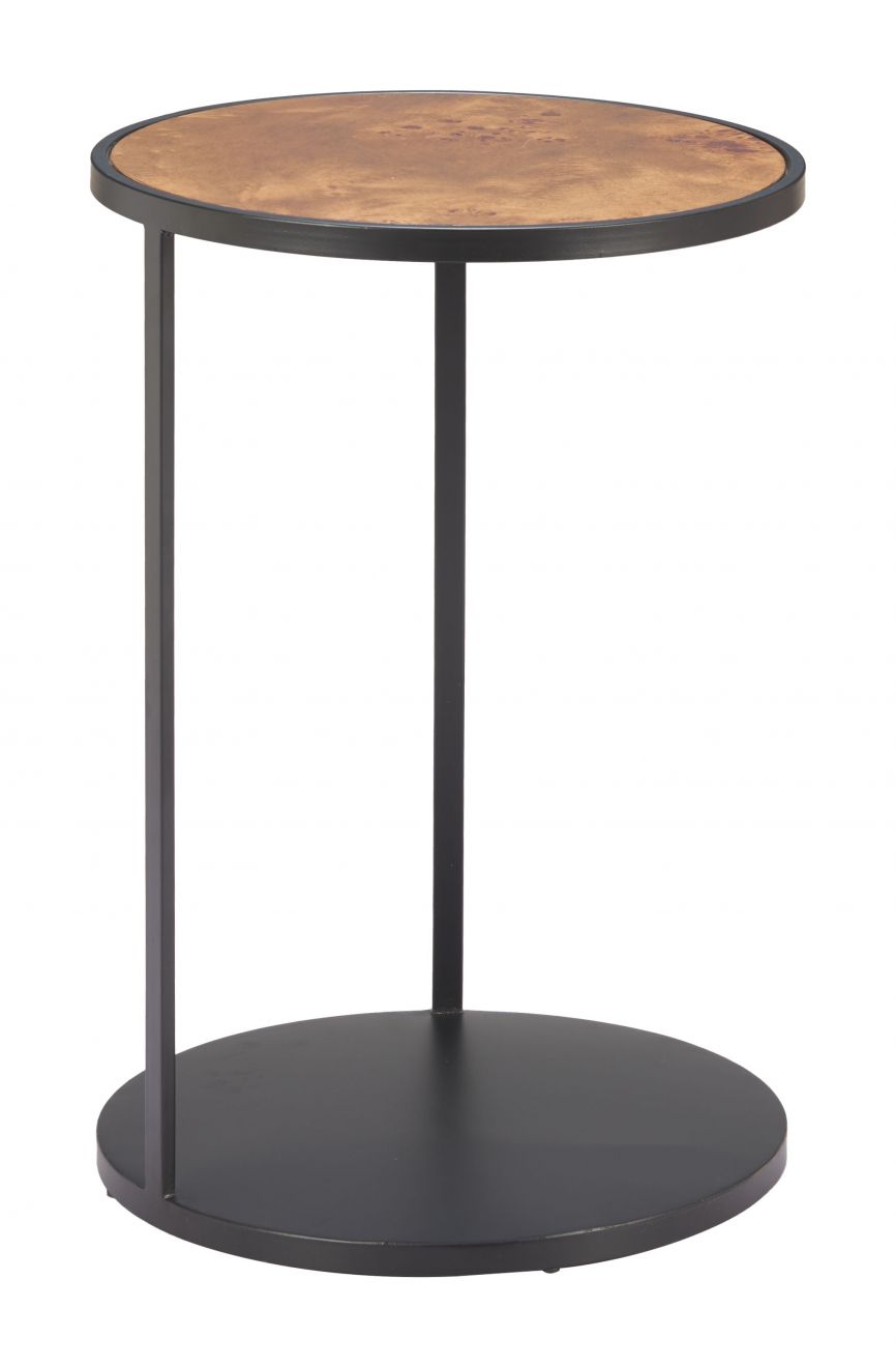 Nox Brownstone Side Table – Spacejoy