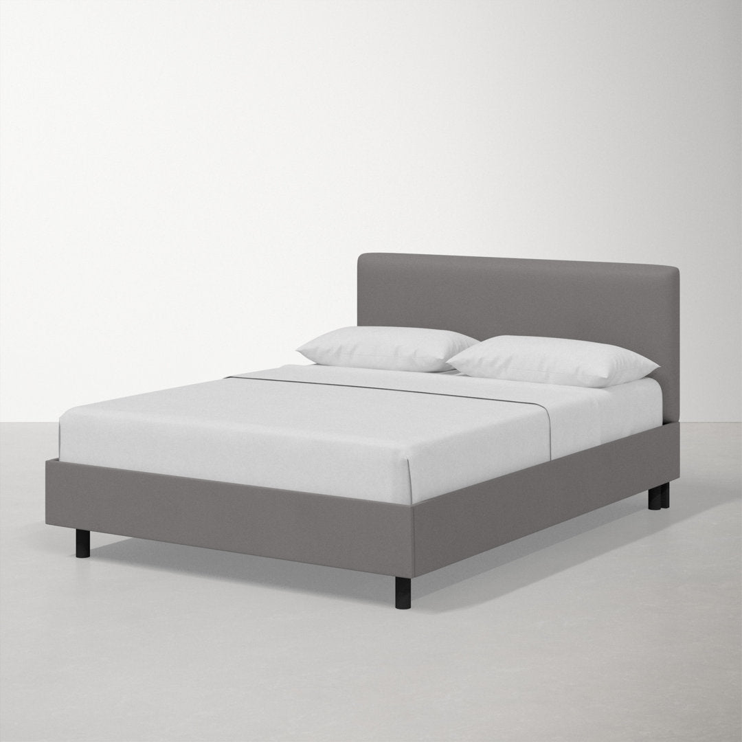 Pyburn Upholstered Low Profile Platform Bed Mercury Row® Color: Milsap – Spacejoy