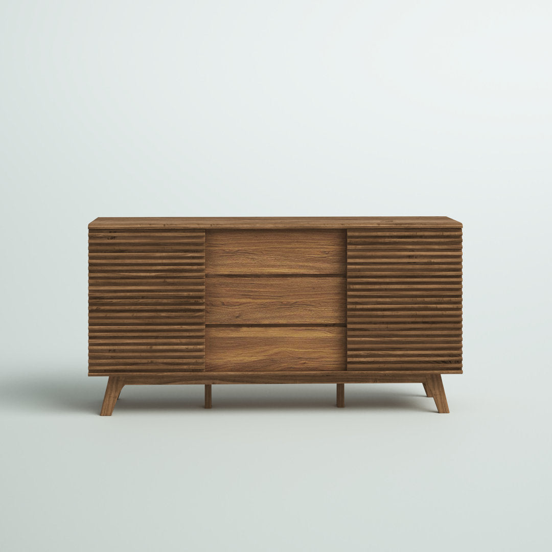 Carson Carrington Lagered Sideboard Buffet Table Mercury Row® – Spacejoy