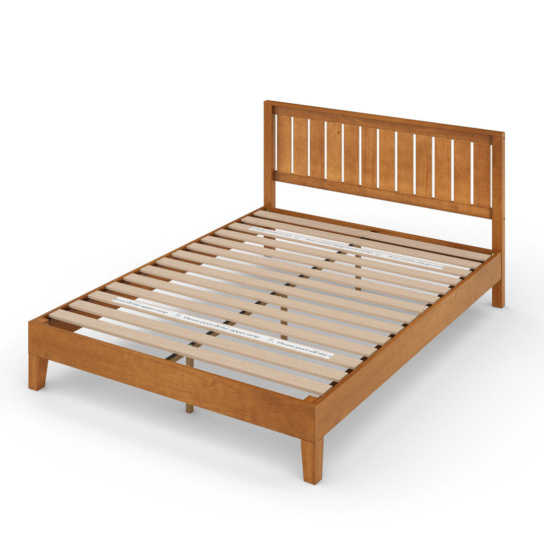 Morgan Hill Platform Bed Loon Peak® Size: Queen – Spacejoy