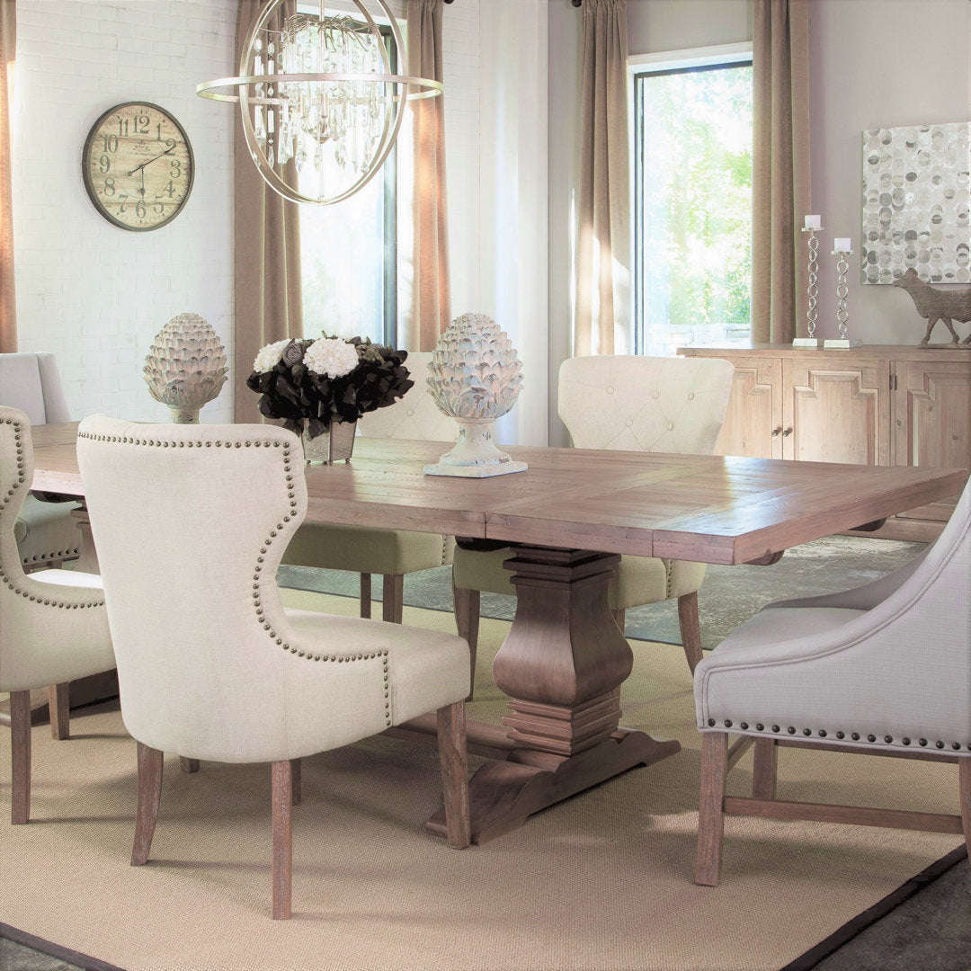 Morriston Extendable Solid Wood Dining Table Ophelia & Co. – Spacejoy