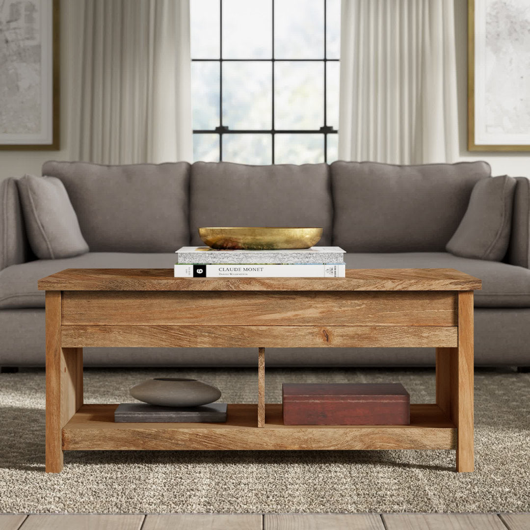 Mccaslin Lift Top 4 legs Coffee Table with Storage Laurel Foundry Mode – Spacejoy