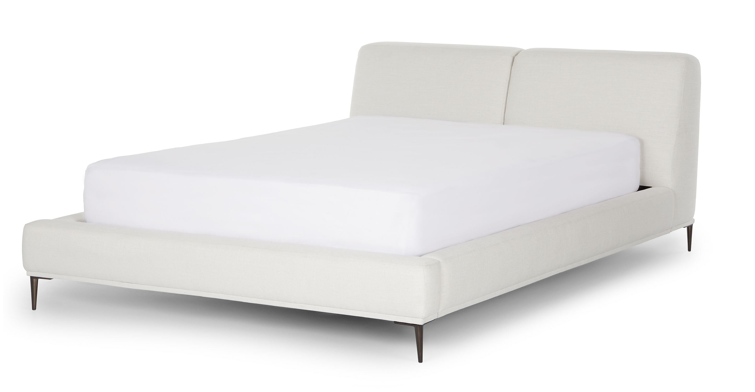 Abisko Quartz White Bed King – Spacejoy