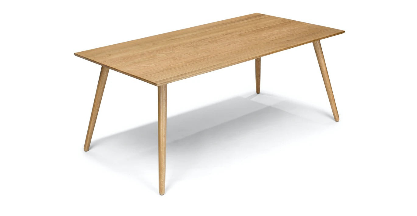 Seno Oak Dining Table For 6 – Spacejoy