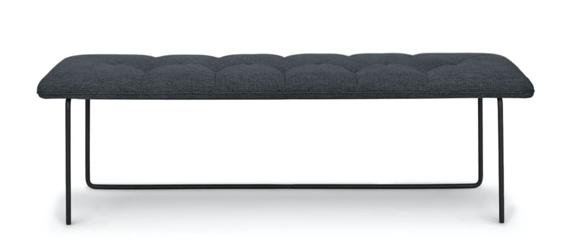 Level Bella Black 61" Bench – Spacejoy