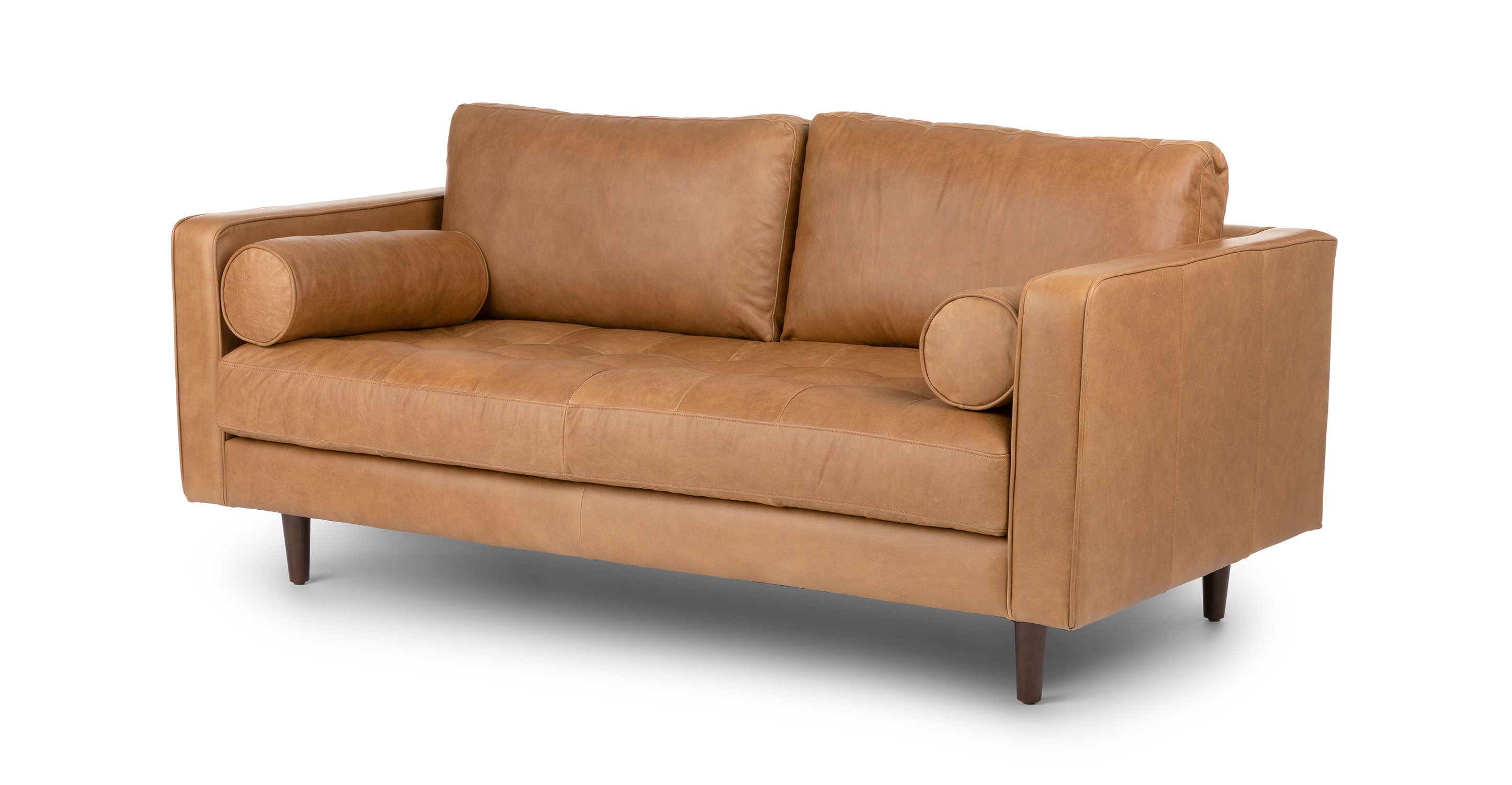 Sven Charme Tan 72" Sofa – Spacejoy