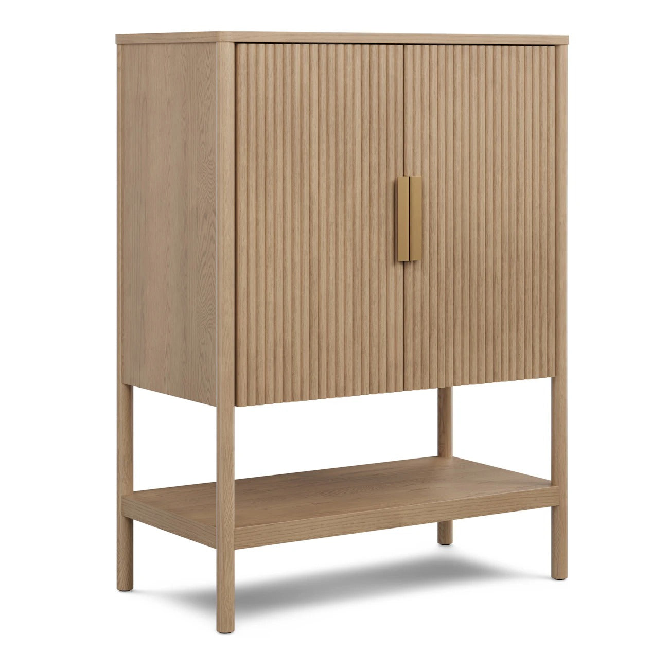 Liv White Oak Cabinet – Spacejoy