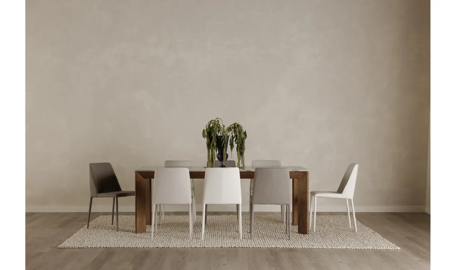 Boulder Marble Dining Table – Spacejoy