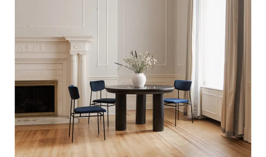 Stone Round Dining Table – Spacejoy