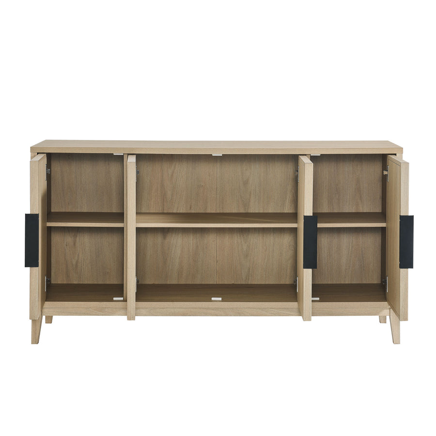 Sienna 4-Door Sideboard – Spacejoy