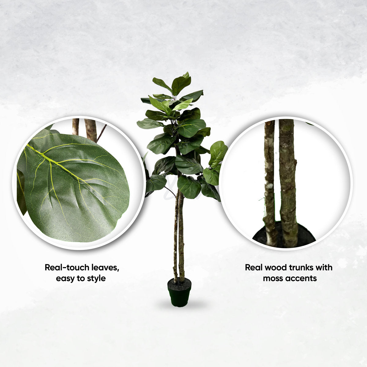 Hand-Made Primrue Artificial Fiddle Leaf Fig Tree – Spacejoy