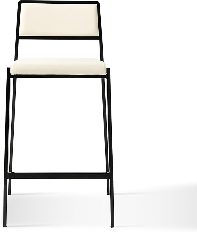 Geni Cream Stackable Counter Stool - Set of 2 – Spacejoy