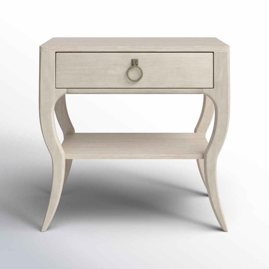 Regan 1 - Drawer Nightstand Birch Lane™ Color: Champagne – Spacejoy