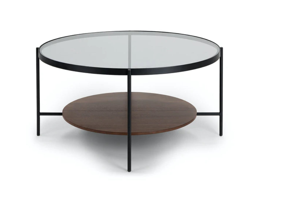 Vitri Walnut Coffee Table – Spacejoy