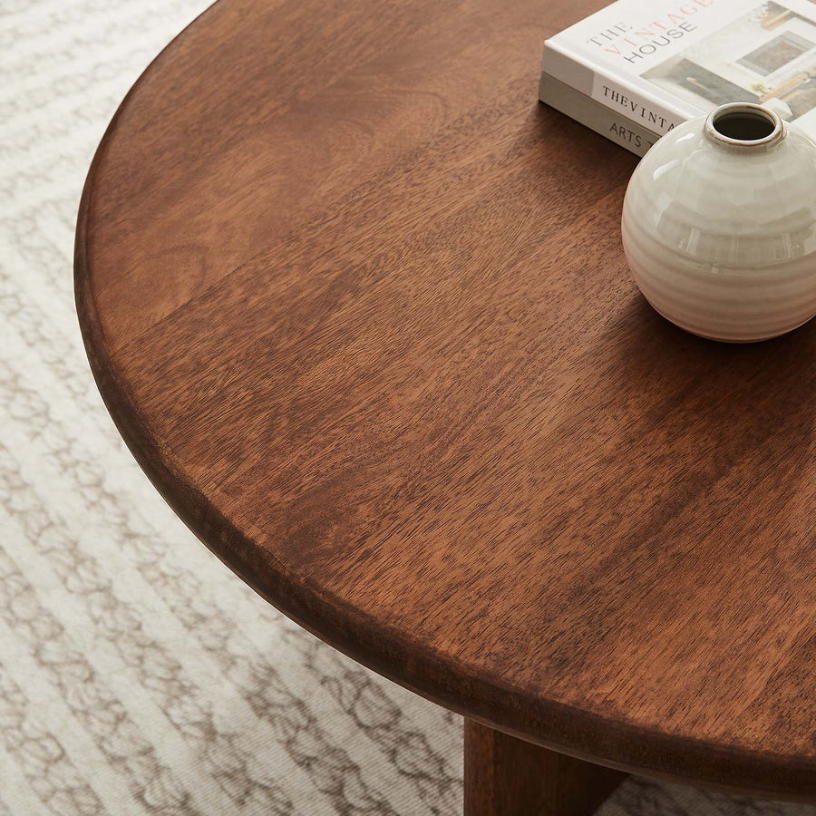 Vivian Round Coffee Table – Spacejoy