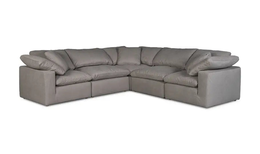 Boulder Classic L Modular Sectional - Light Grey – Spacejoy