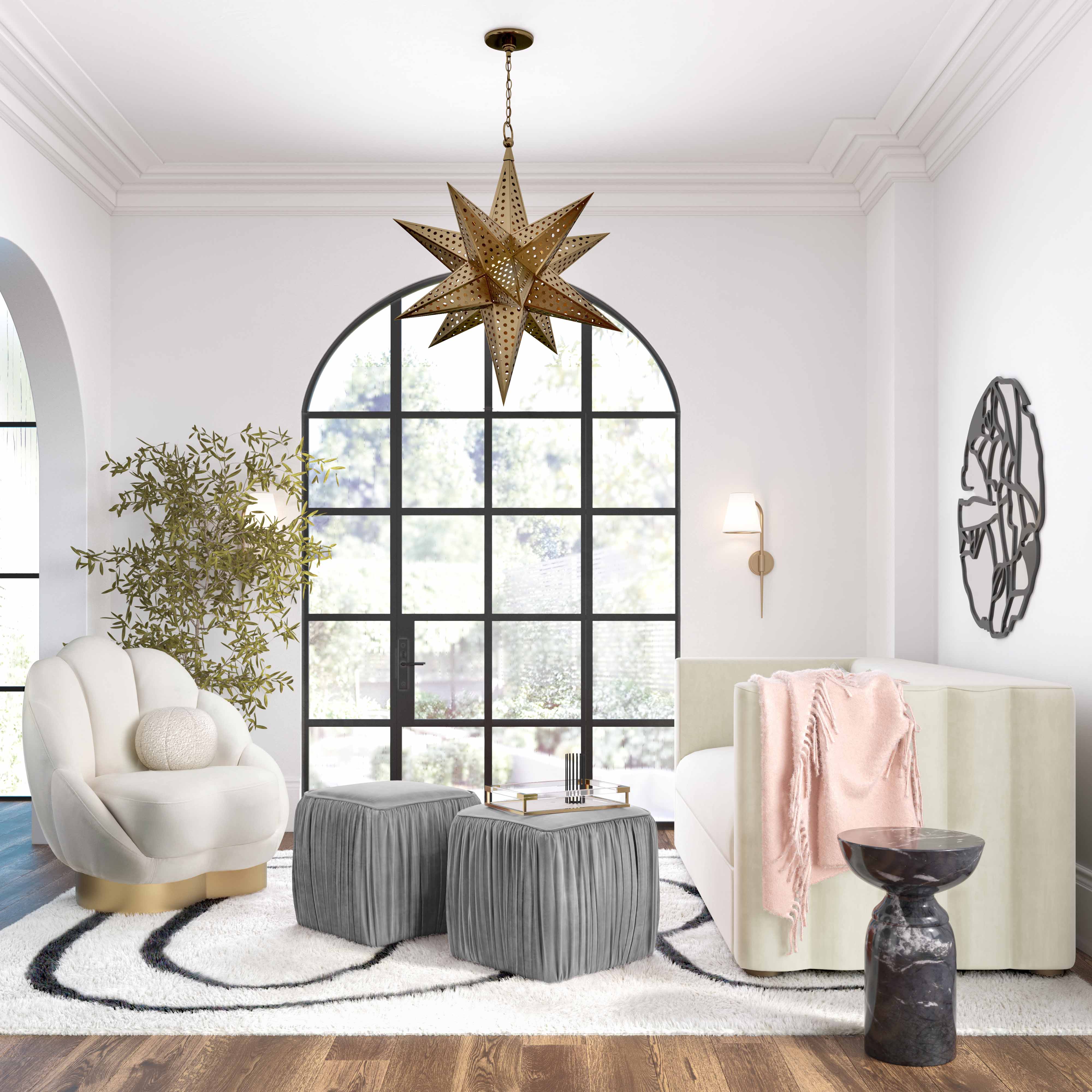 Captain Slate Ottoman – Spacejoy